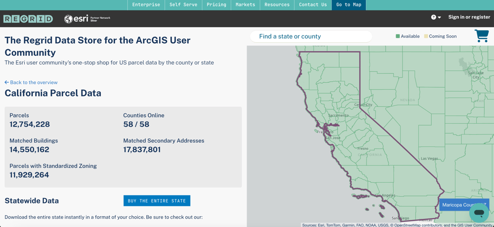 Parcel Data On Demand for The Esri Ecosystem